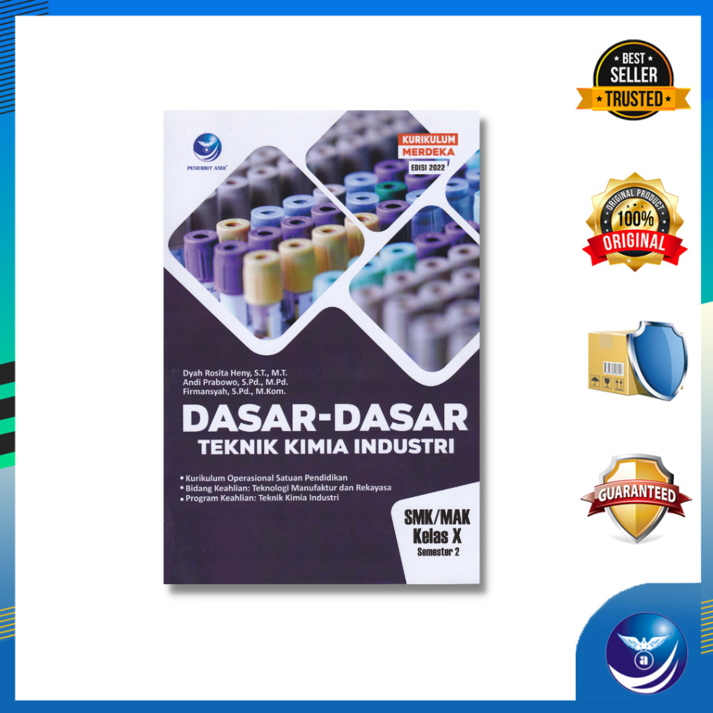 Jual Penerbit Andi - Buku Puske - Dasar-dasar Teknik Kimia Industri SMK ...