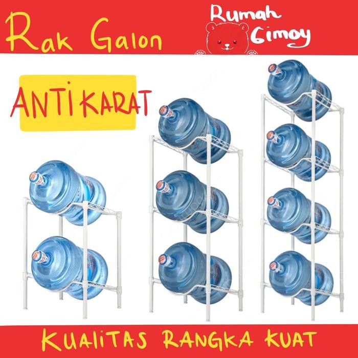 Jual Rak Galon - Tempat Galon Air - Penyimpanan Galon Aqua - Lemari ...