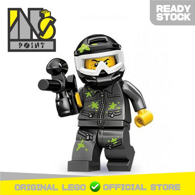Jual LEGO 71001 - 9 - Minifigure Series 10 Paintball Player | Shopee ...