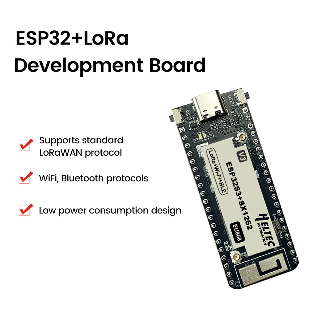 Jual Stick Lite ESP32+LoRa V3 Development Board ESP32-S3FN8 CP2102 SX1262 433-510MHZ 863-928MHZ ...