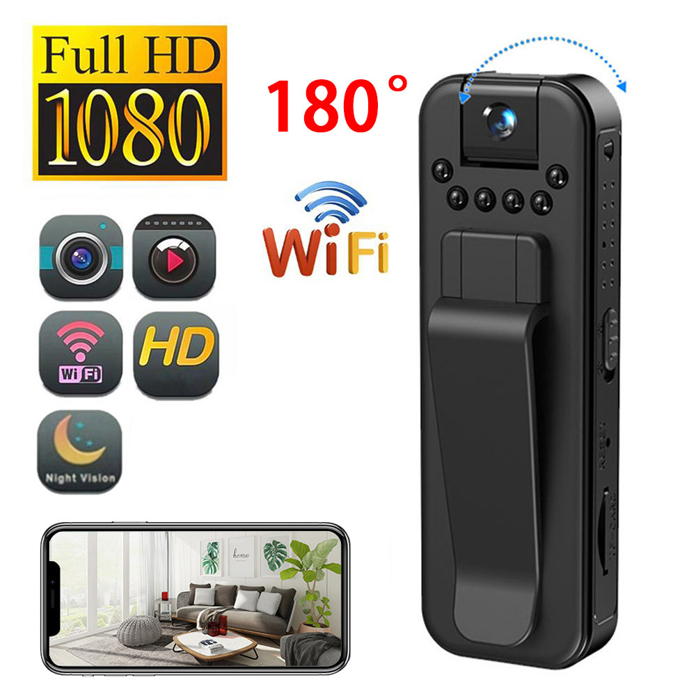 Jual HD 1080P Mini WiFi Camera Portable Digital Video Recorder Infrared ...