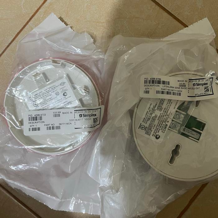 Jual TERBARU heat detector simplex 4098 9733 base PROMO! | Shopee Indonesia