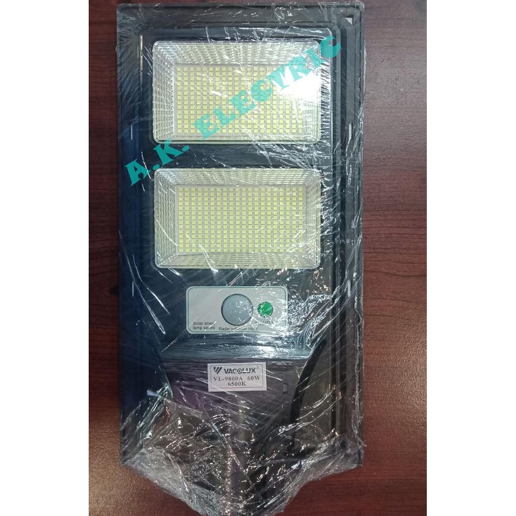 Jual Lampu jalan PJU Solar Cell Vacolux 60W 60Watt 60 Watt | Shopee ...