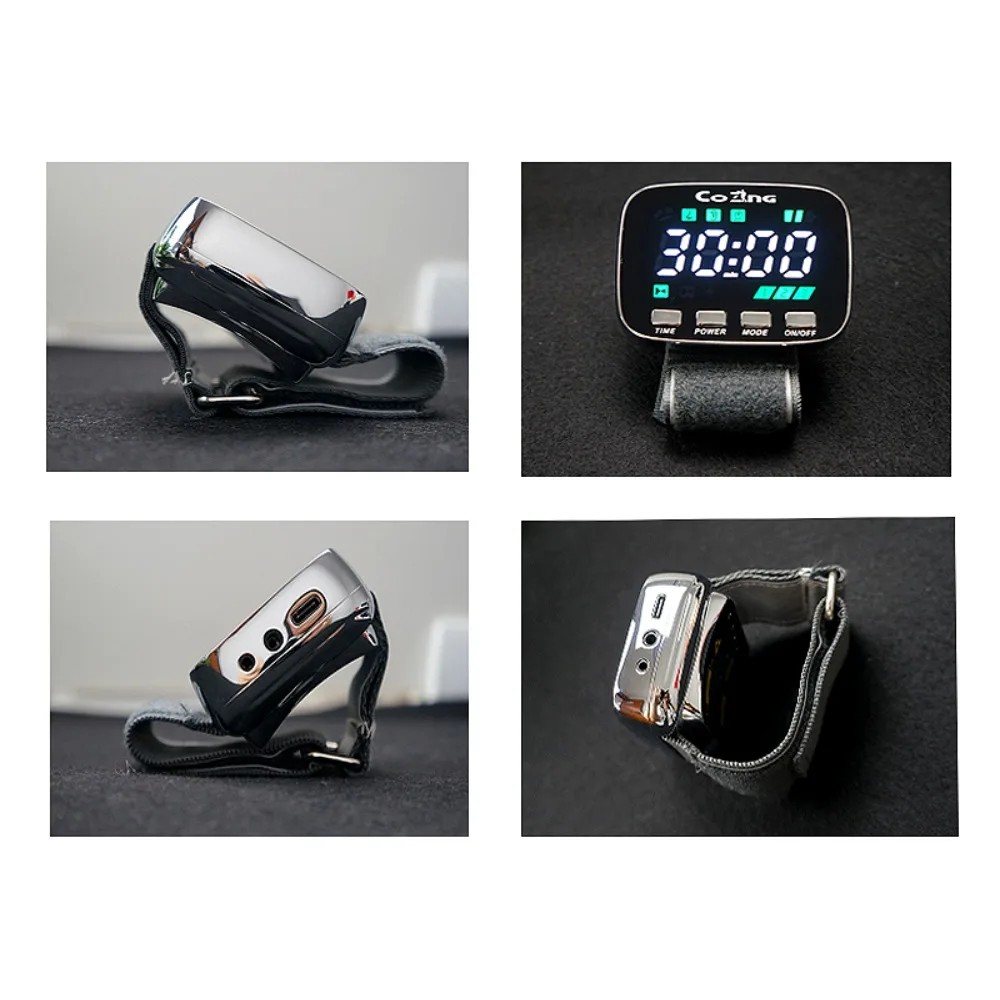 Jual NEW Professional Cold Laser Therapy Watch Device Infrared &Red ...