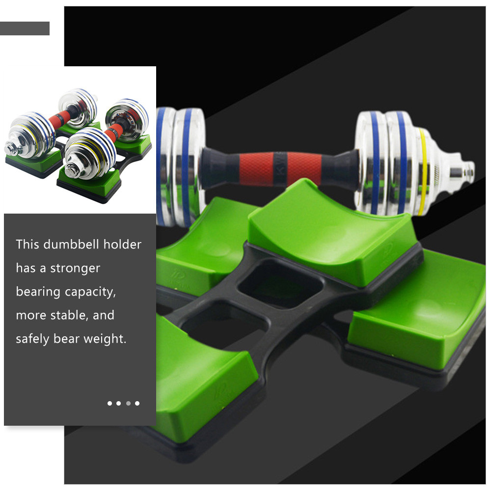 Jual 4 Pcs Dumbbell Rest Rack Multifunctional Hand Weights Stand ...