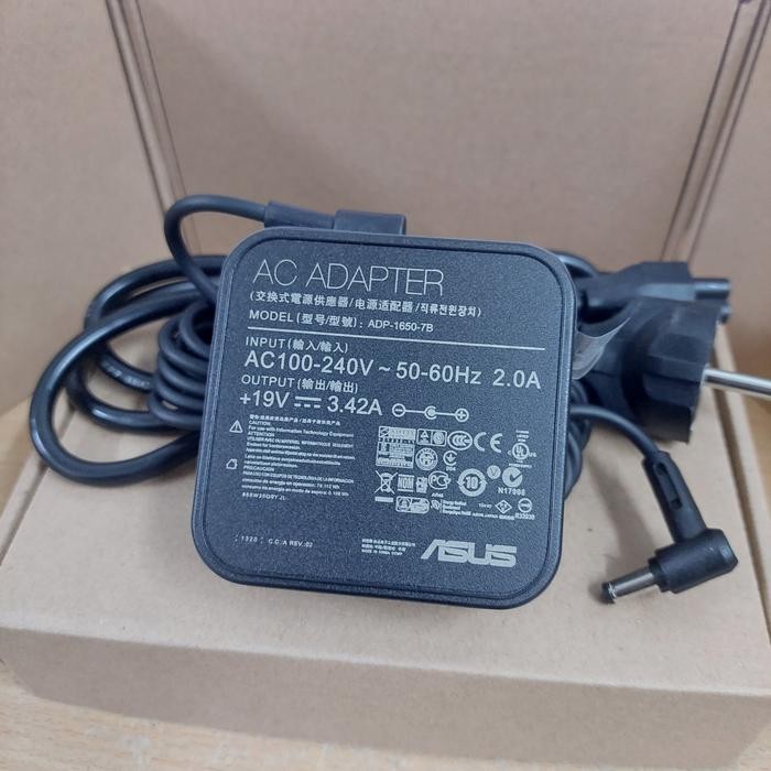 Jual ADAPTOR CHARGER LAPTOP ASUS 19V-3.42A ASUS A46 A46C A46CB A46CM | Shopee Indonesia
