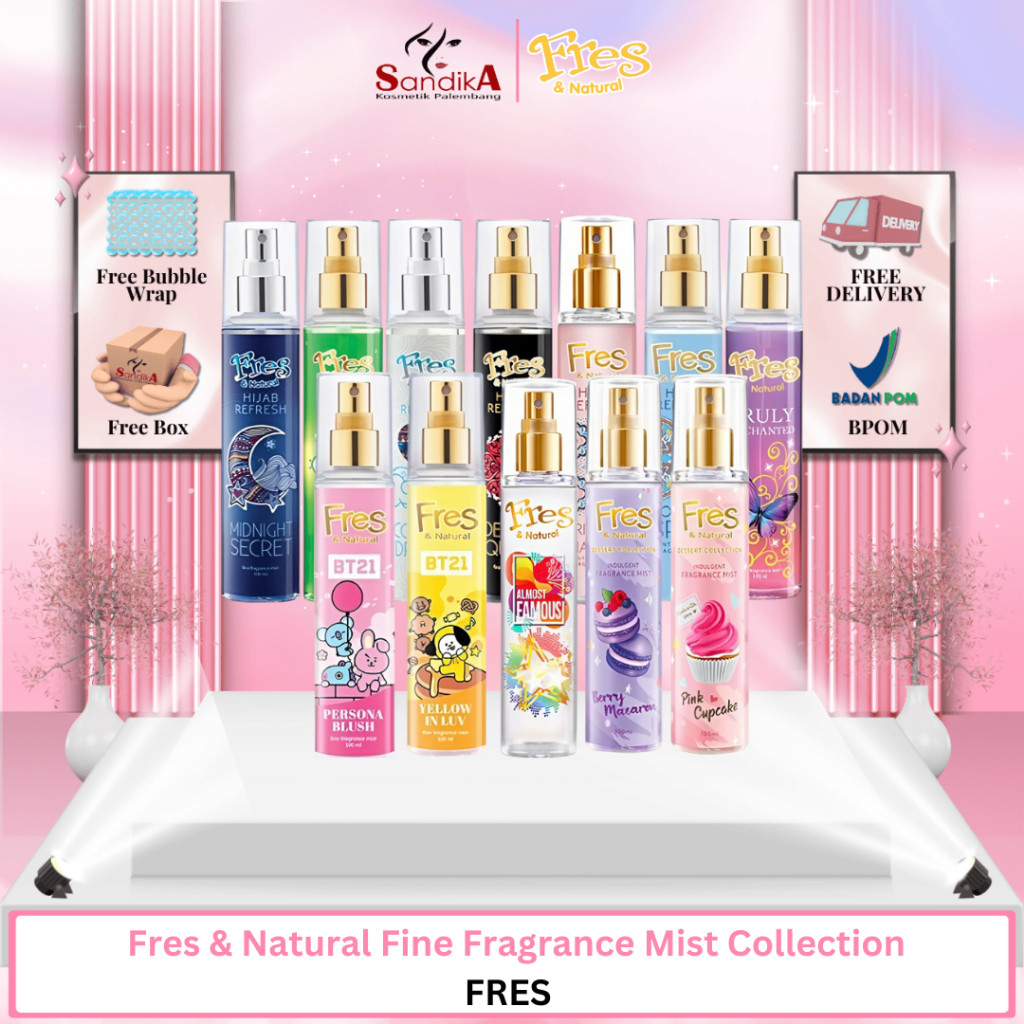 Jual FRES & NATURAL / FRESH N NATURAL BODY MIST / FRESH N NATURAL HIJAB ...