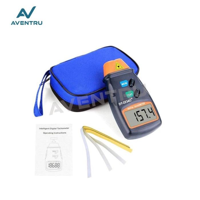 Jual JH8 LCD Digital Laser Tachometer RPM Alat Ukur Kecepatan Putaran ...