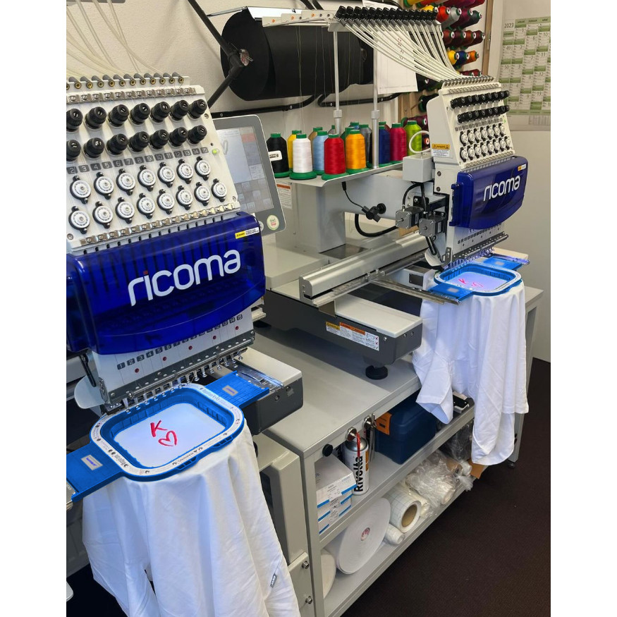 Jual Ricoma embroidery machines magentic embroidery hoop for ricoma MT ...