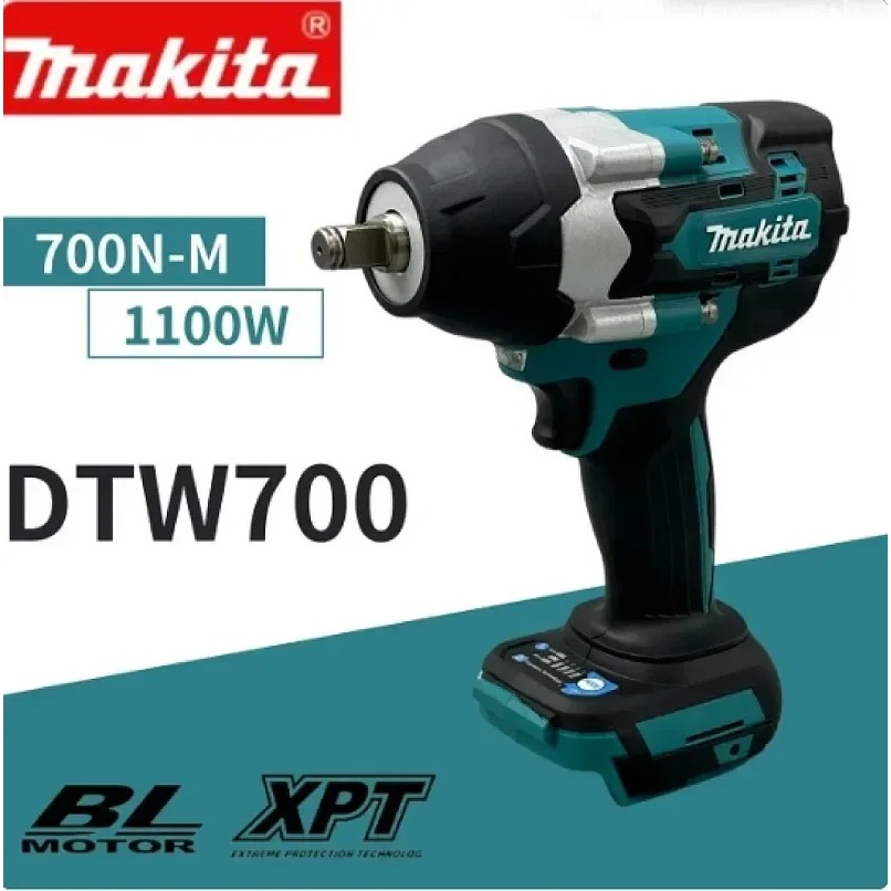 Jual Makita DTW700 1000N.m Cordless Impact Wrench Brushless Electric ...