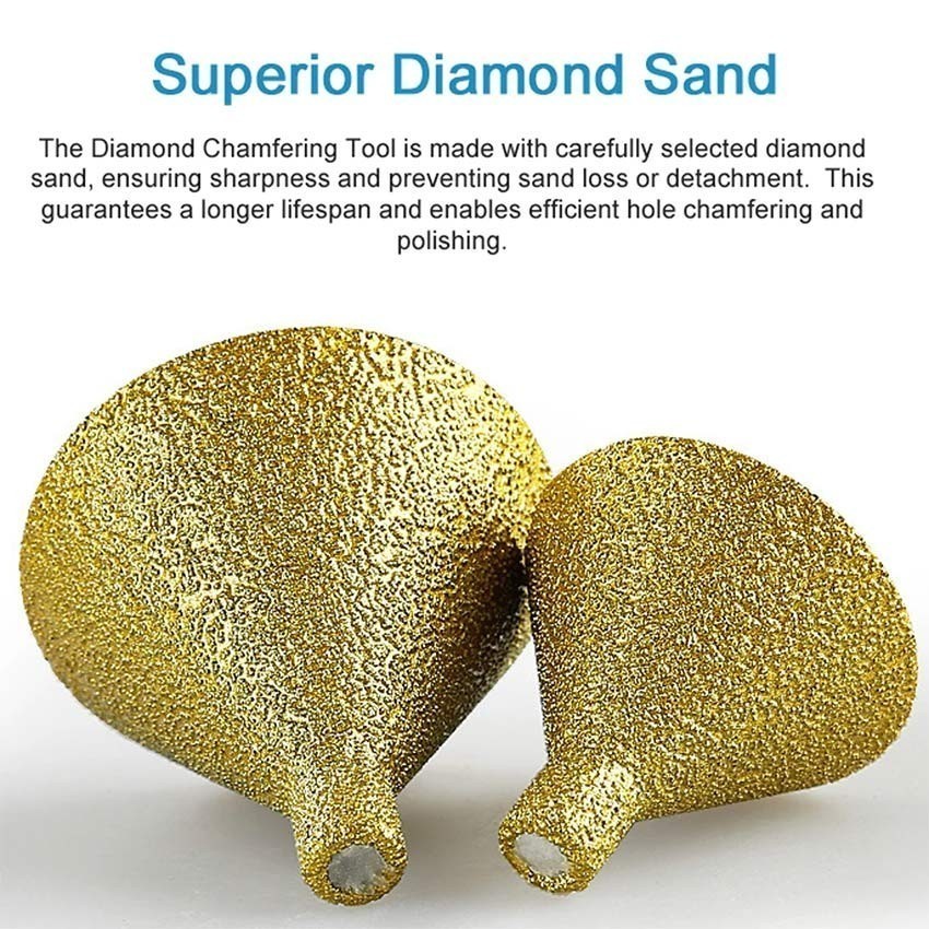 Jual Mata CNC Router Diamond Chamfer Profil Batu Granit Marmer Nisan ...