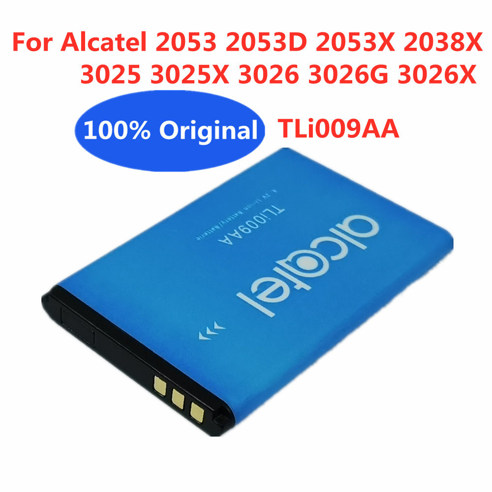 Jual New Original TLi009AA Phone Battery For Alcatel 3025 3025X 3026 ...