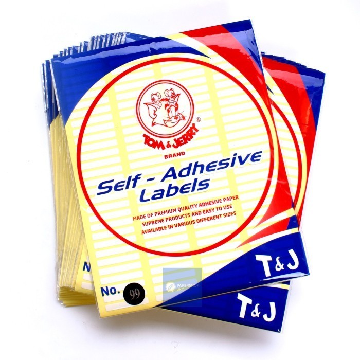 Jual Stiker Label Tom And Jerry 99 / Label Nama / Stiker Label T&J / Lebel T&J / Label Stiker ...