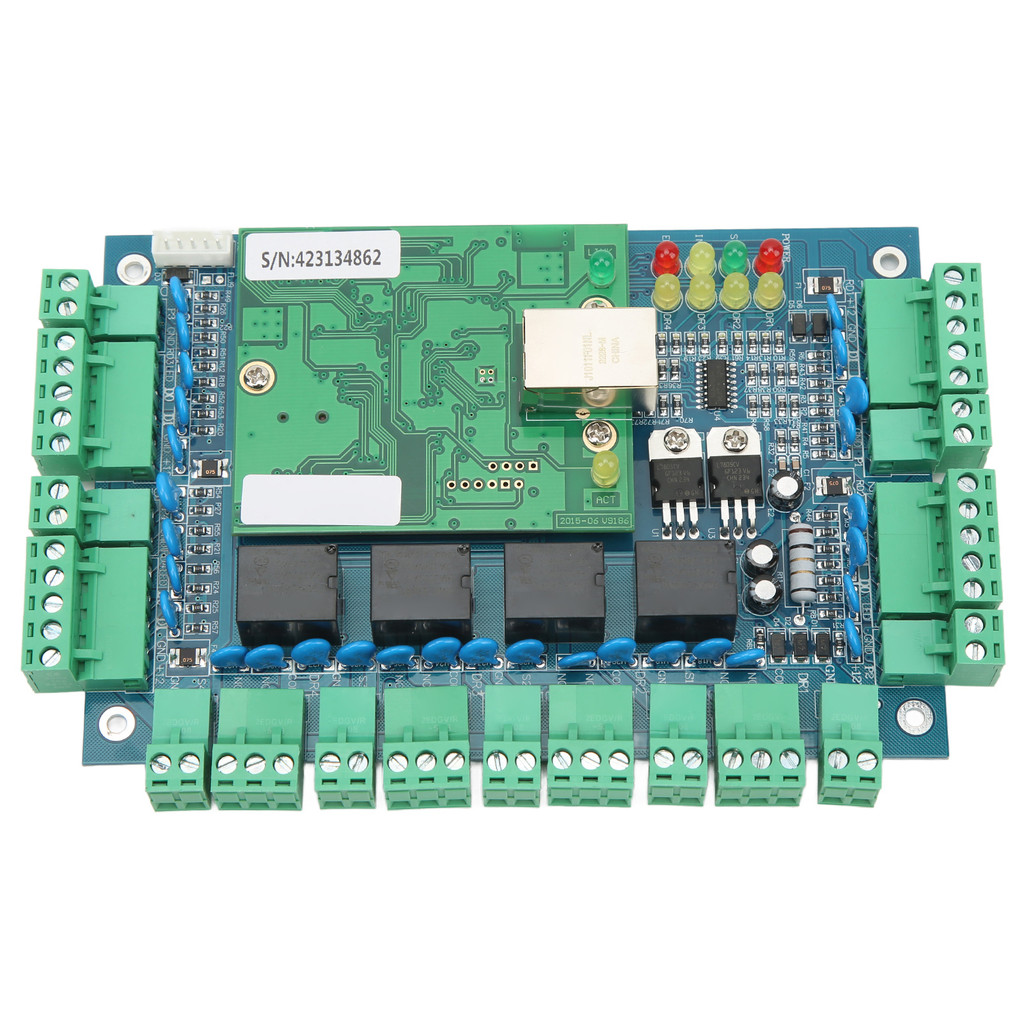 Jual 4 Door Access Controller IP Mode Stable Access Wiegand Control ...
