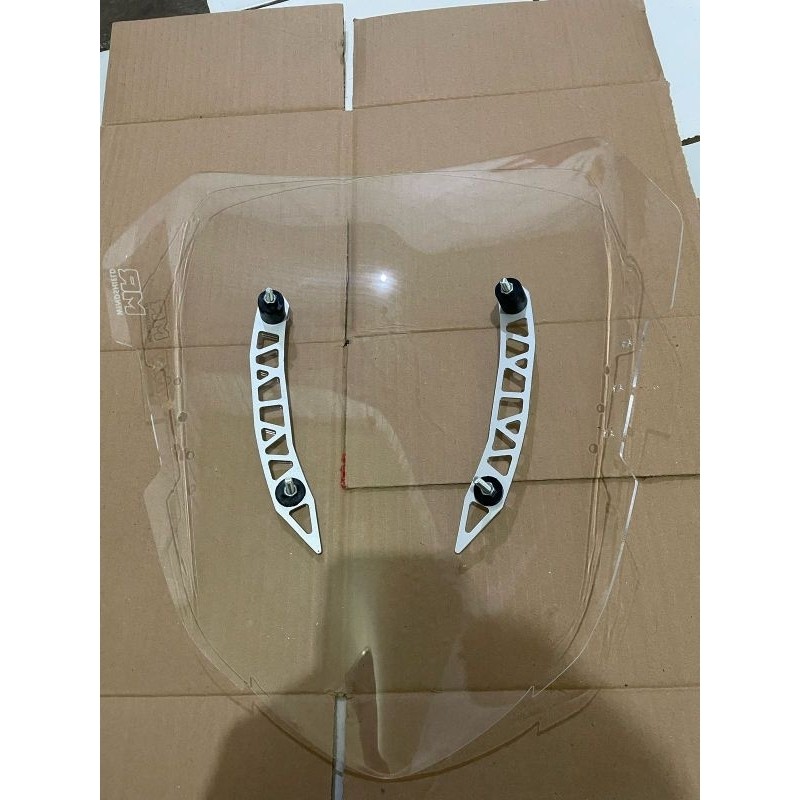 Jual visor Windshield + garnis + baut + obeng Sepaket new Standar ...