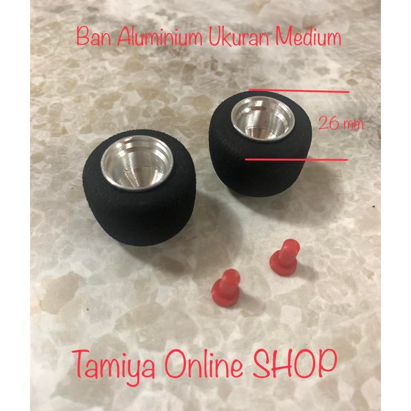 Jual OrderLgsgKirim_ Aluminium Wheel Tamiya Set, Ban Aluminium | Shopee ...