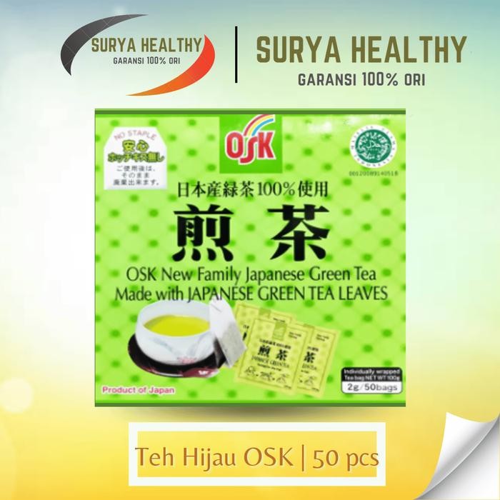 Jual TEH OSK JEPANG/ OSK JAPANESE GREEN TEA ORIGINAL | Shopee Indonesia