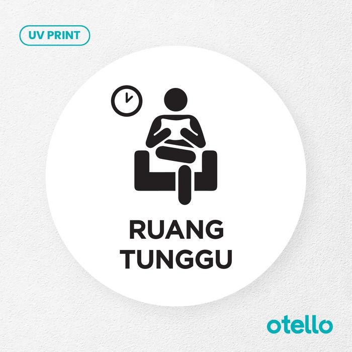 Jual TERLARIS! Ruang Tunggu Signage Acrylic Sign Board Akrilik Papan ...