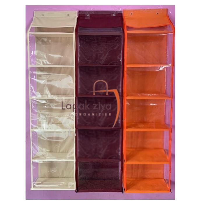 Jual JJI_Id RAK TAS GANTUNG POLOS JUMBO PAKAI RESLETING KANAN KIRI ALAS ...