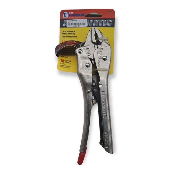 Jual Locking Plier Curved Jaw 10 Inch Tang Buaya Tang Jepit Merk Hanson ...