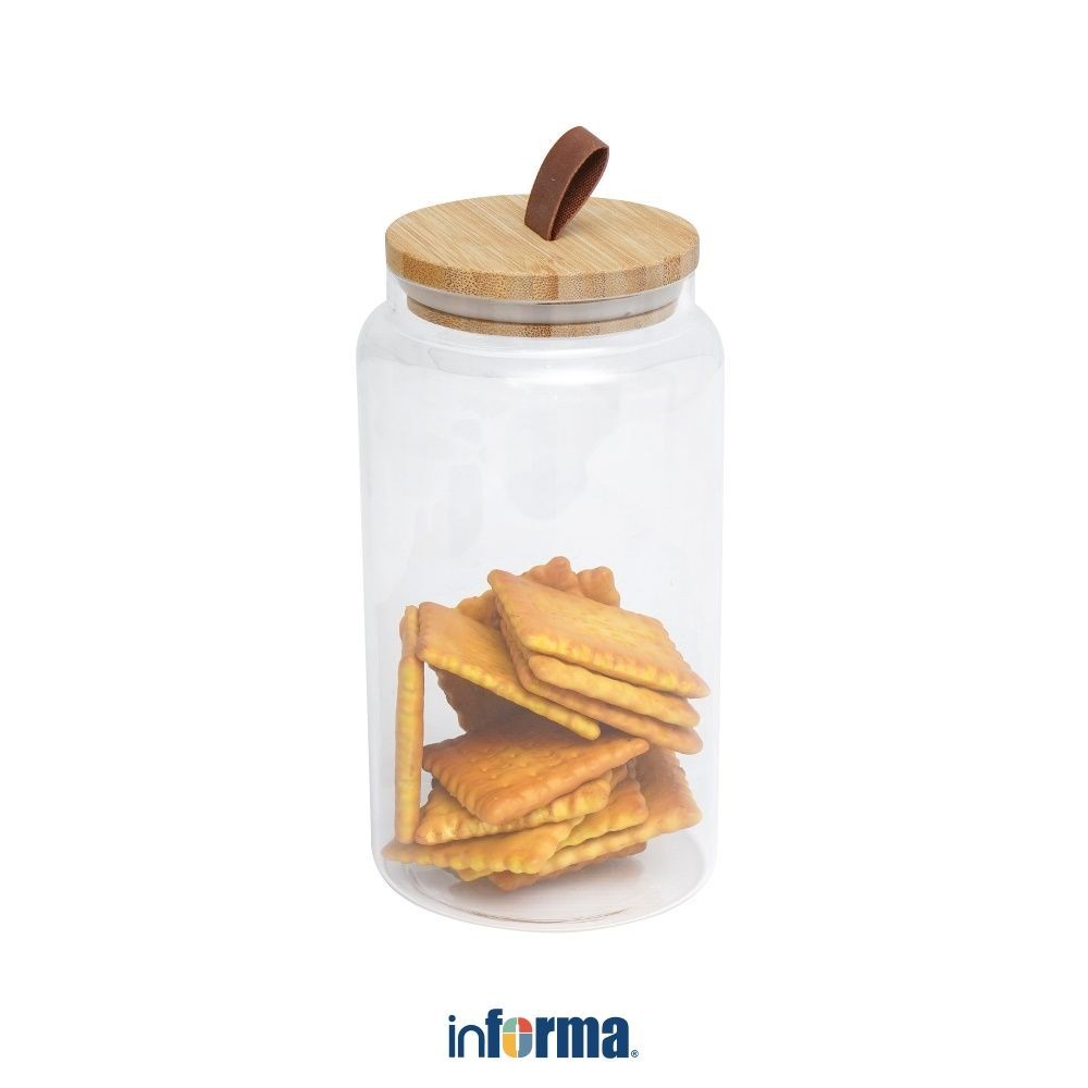 Jual Ready Informa 1.6 Ltr Wilhelmina Stoples Kaca Jar Tempat Simpan ...