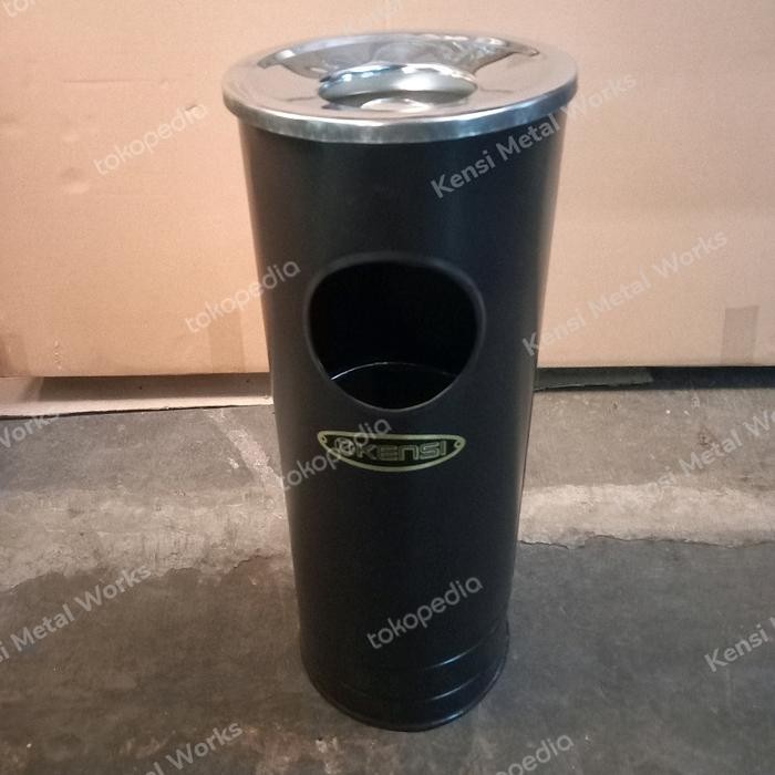 Jual New KENSI 503 Standing dustbin / Ashtray / Tong sampah /Asbak ...