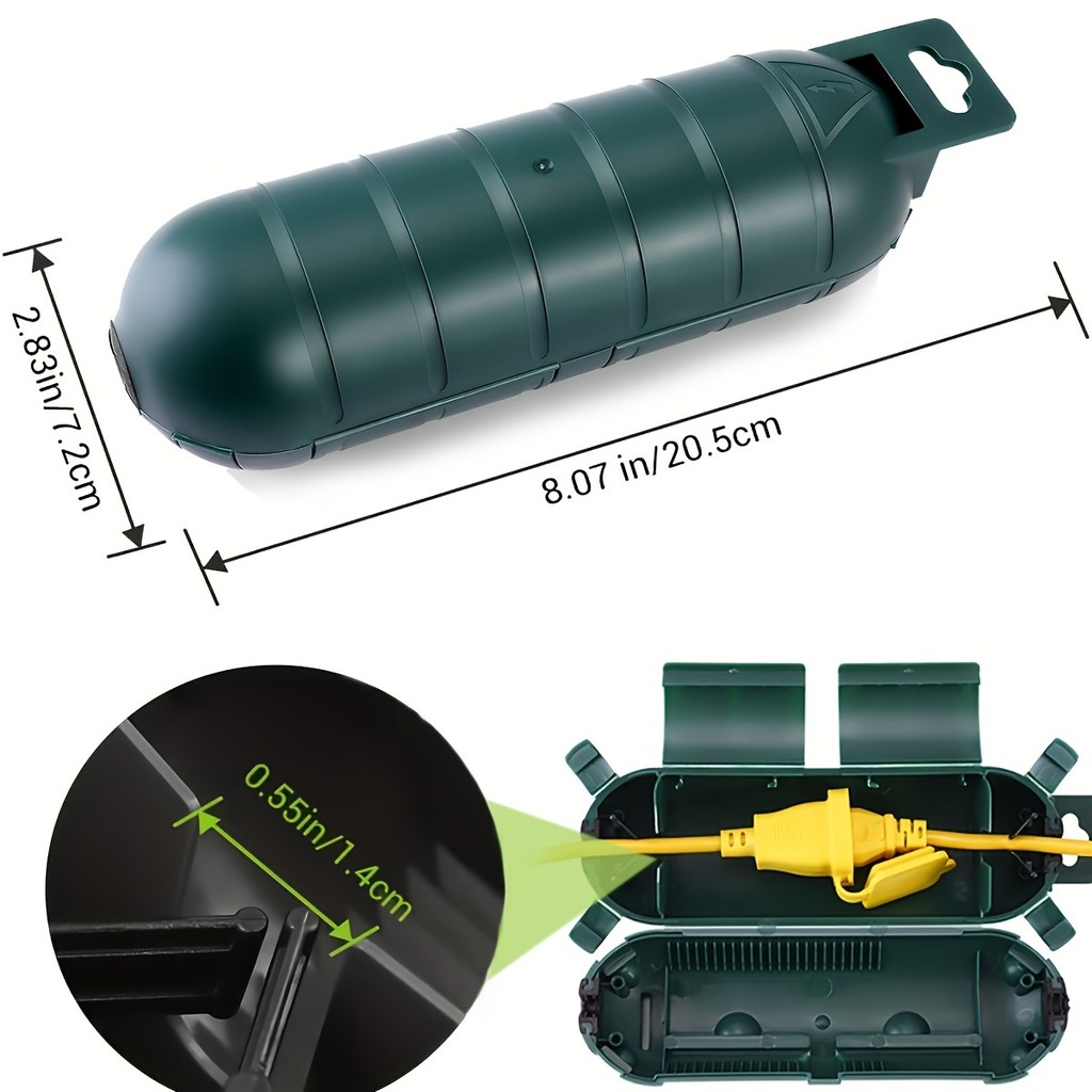 Jual 4pcs Outdoor Extension Cord Safety Cover Seal,Weatherproof ...