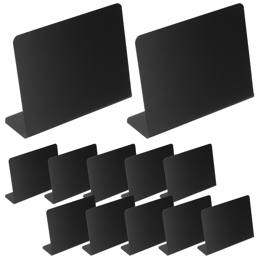Jual 12Pcs Mini Chalkboard Signs Small Blackboard Sign Cake Price Tag ...