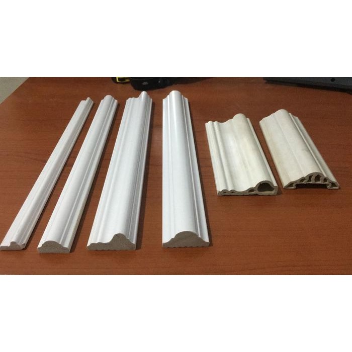 Jual Stok Baru Promo Bahan List Dinding Wall Moulding PVC Murah ...