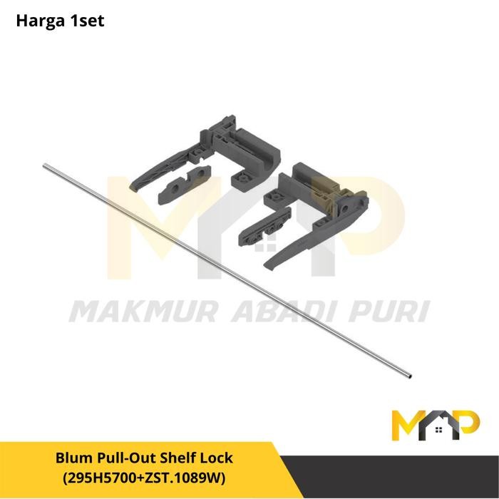 Jual Top Blum Pull Out Shelf Lock For Movento/Tandem Full Extention ...