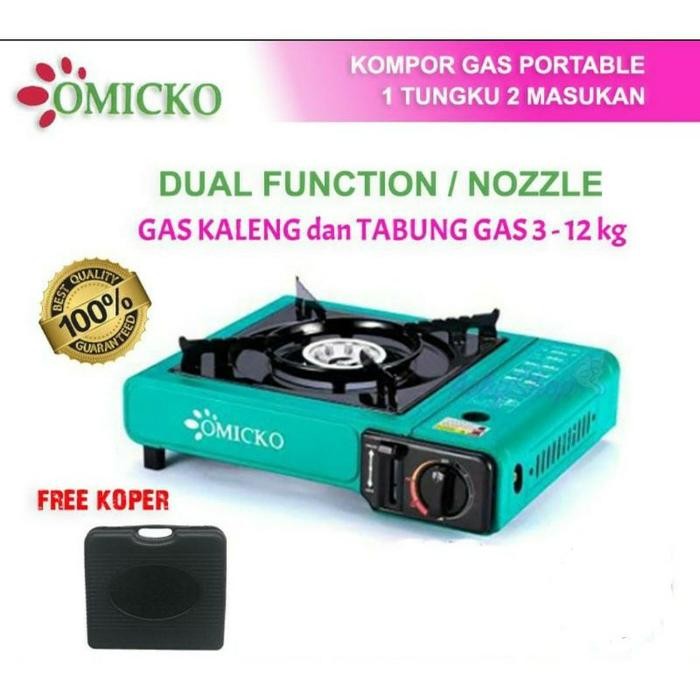 Jual Kompor Portable Paket Gas Dan Grillpan Murah Ocko 2In1,Bsa Pilih ...