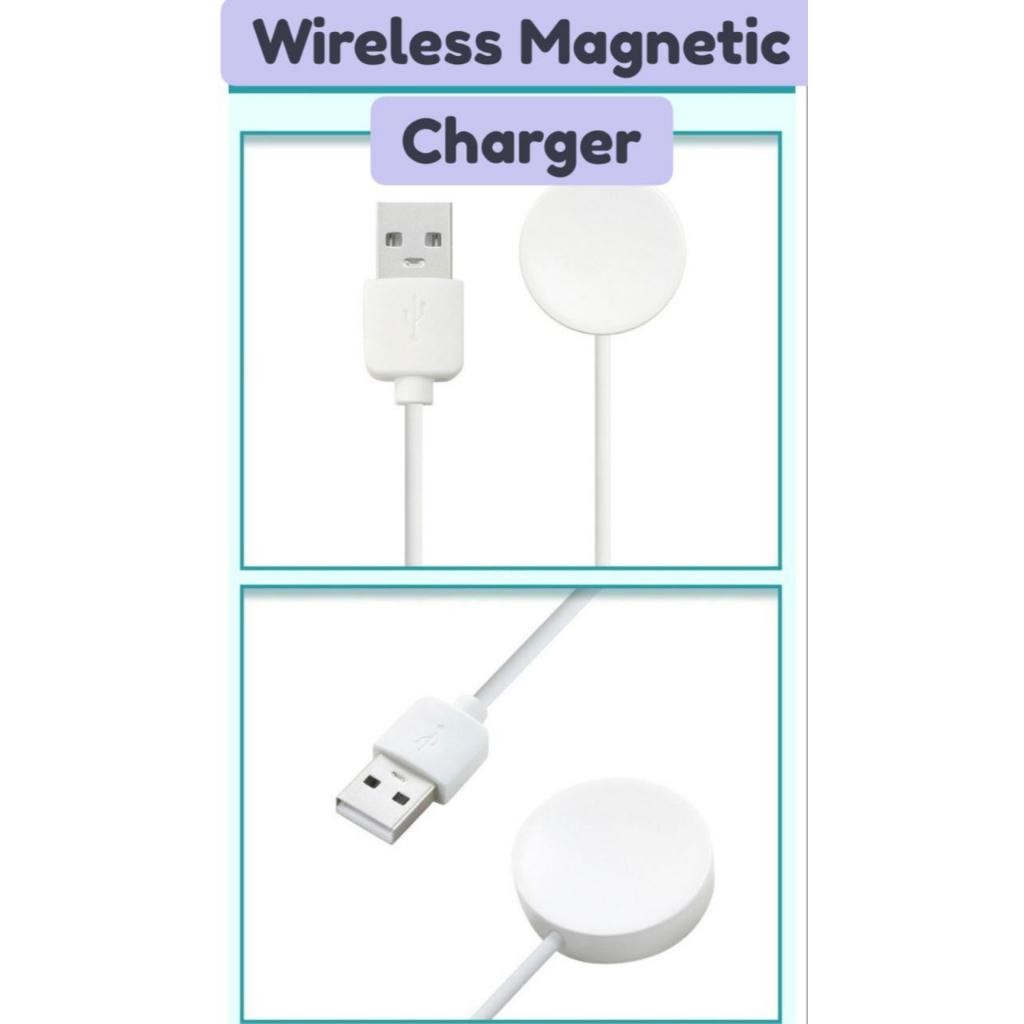 Jual Kabel charger wireless pinless smartwatch Huawei,X8GT,GS, t800 ...