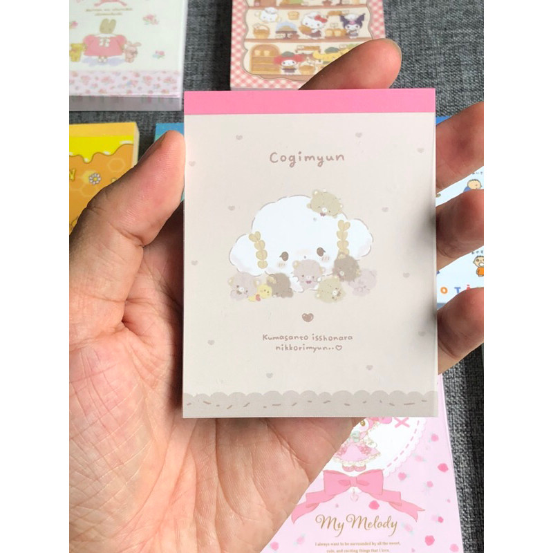 Jual Memo Pad Mini Memo Note Sanrio Edition Made in Japan | Shopee Indonesia