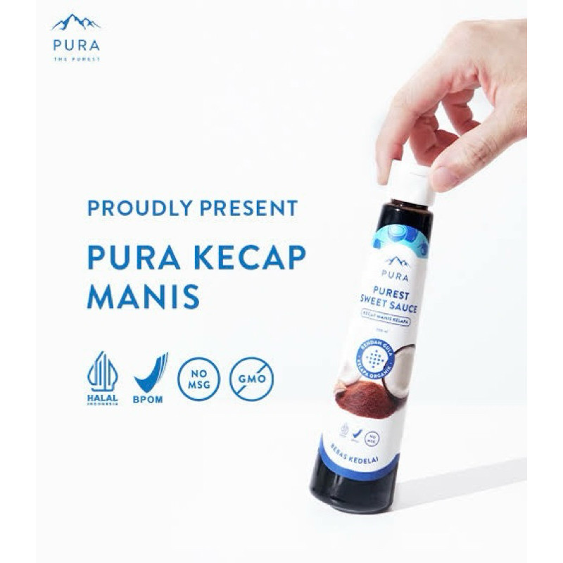Jual PURA KECAP MANIS PUREST SWEET SAUCE RENDAH GULA KALORI 200ML ...