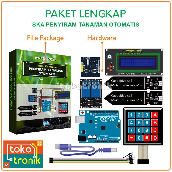 Jual Penyiram Tanaman Otomatis dg Arduino Kit | Shopee Indonesia