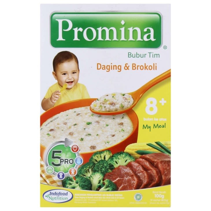 Jual PROMINA DAGING & BROKOLI 8+ - RAJA SUSU | Shopee Indonesia