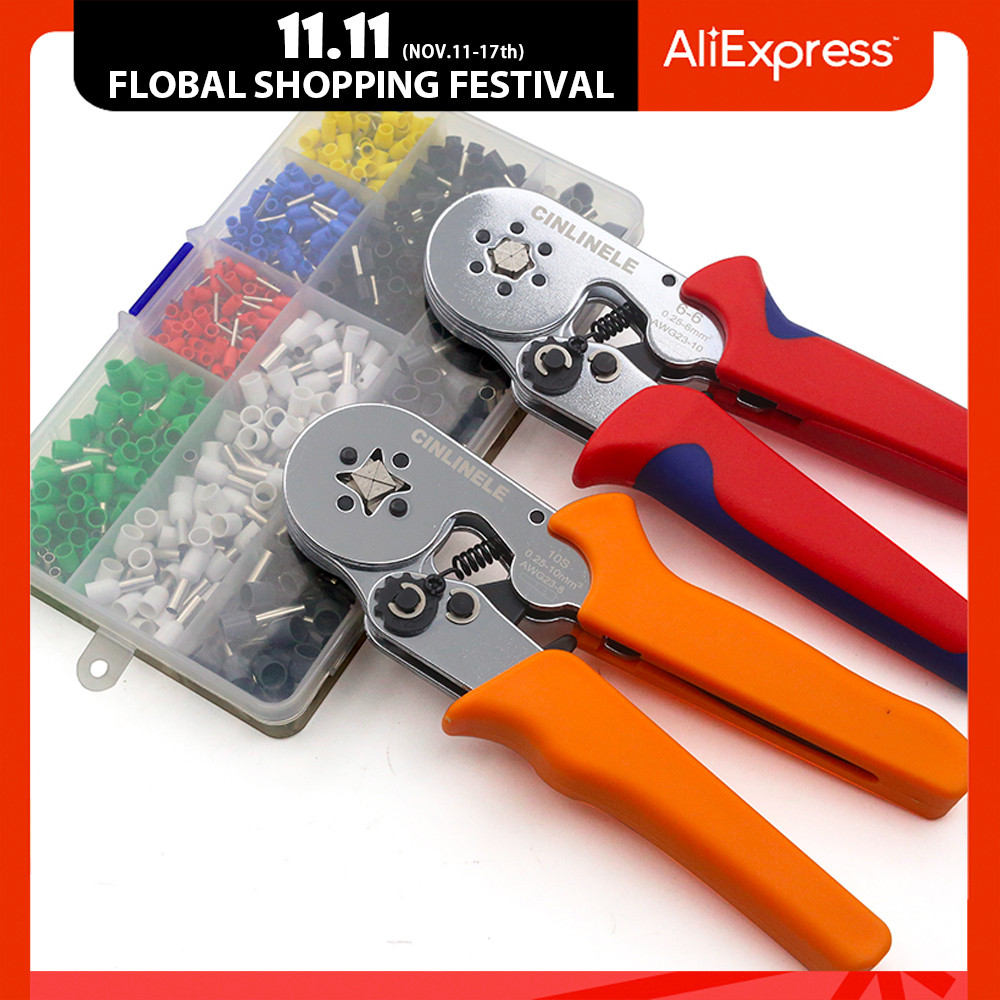Jual Tang Crimping & Set Terminal Ferrule Tabung Bootlace VE & TE Kit ...