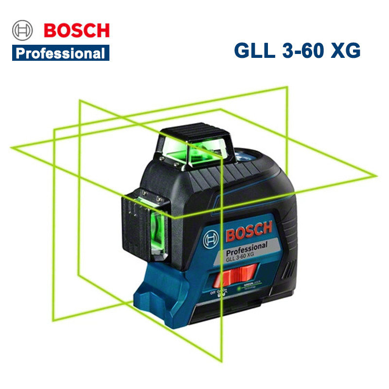 Jual Bosch GLL 30G Tingkat Laser GLL3-60XG 360 Derajat Presisi Tinggi ...