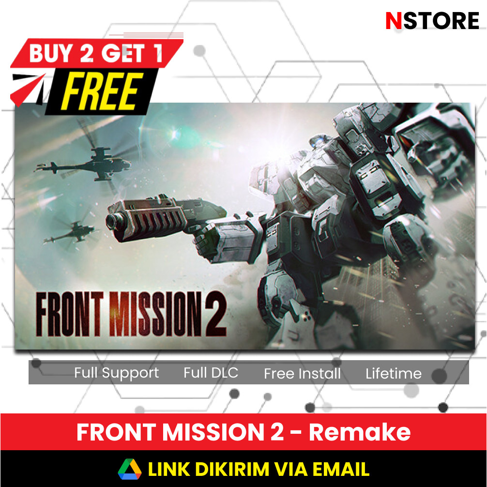 Jual FRONT MISSION 2 - REMAKE - GAME PC/LEPTOP - DOWNLOAD LANGSUNG MAIN ...