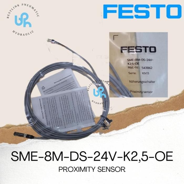 Jual Festo Proximity Sensor Switch Sme-8M-Ds-24V-K2,5-Oe | Shopee Indonesia