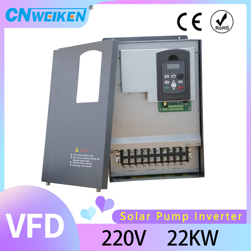 Jual 30kw 220v Solar Frequency Inverter & Converter DC Input 200-400V ...