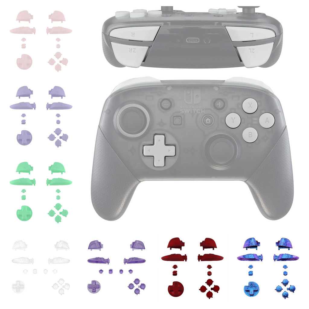 Jual Extremerate Replacement Full Set Buttons With Tools For Nintendo ...