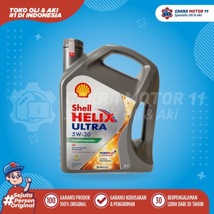 Jual SHELL HELIX ULTRA 5W30 4LT | Shopee Indonesia
