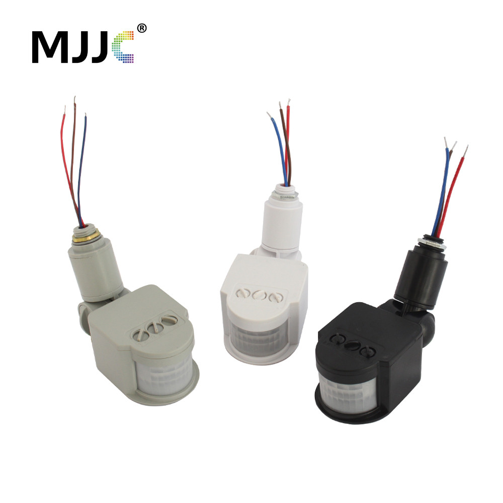 Jual NEW Motion Sensor 220V 12V Motion Detector Automatic Infrared PIR ...