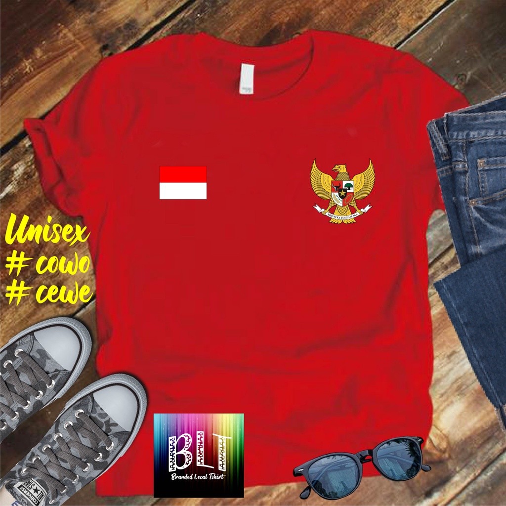 Jual Jaos Perempuan 2025 Seragam Kaos Panitia Logo Garuda Terbaru Bahan ...