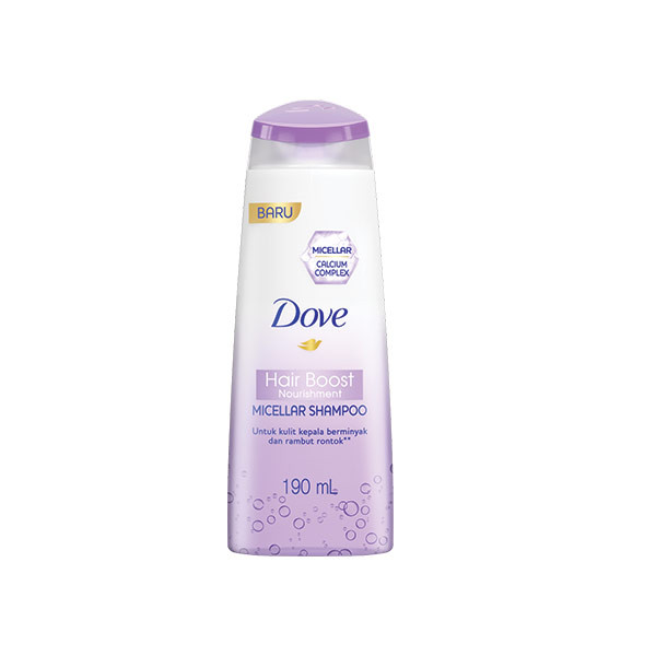 Jual DOVE SHP MICELLAR HAIR BOOST 190ML | Shopee Indonesia