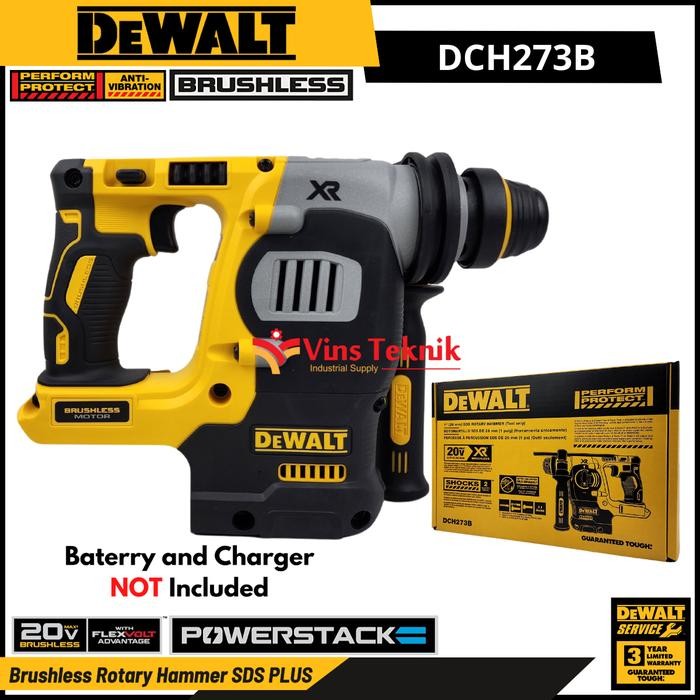 Jual Mesin Bor Tembok Beton Brushless Rotary Hammer Drill 3 MODE DeWALT ...