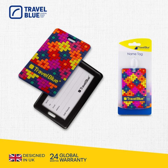 Jual Travel Blue Luggage ID Name Tag Gantungan Label Nama Koper ...