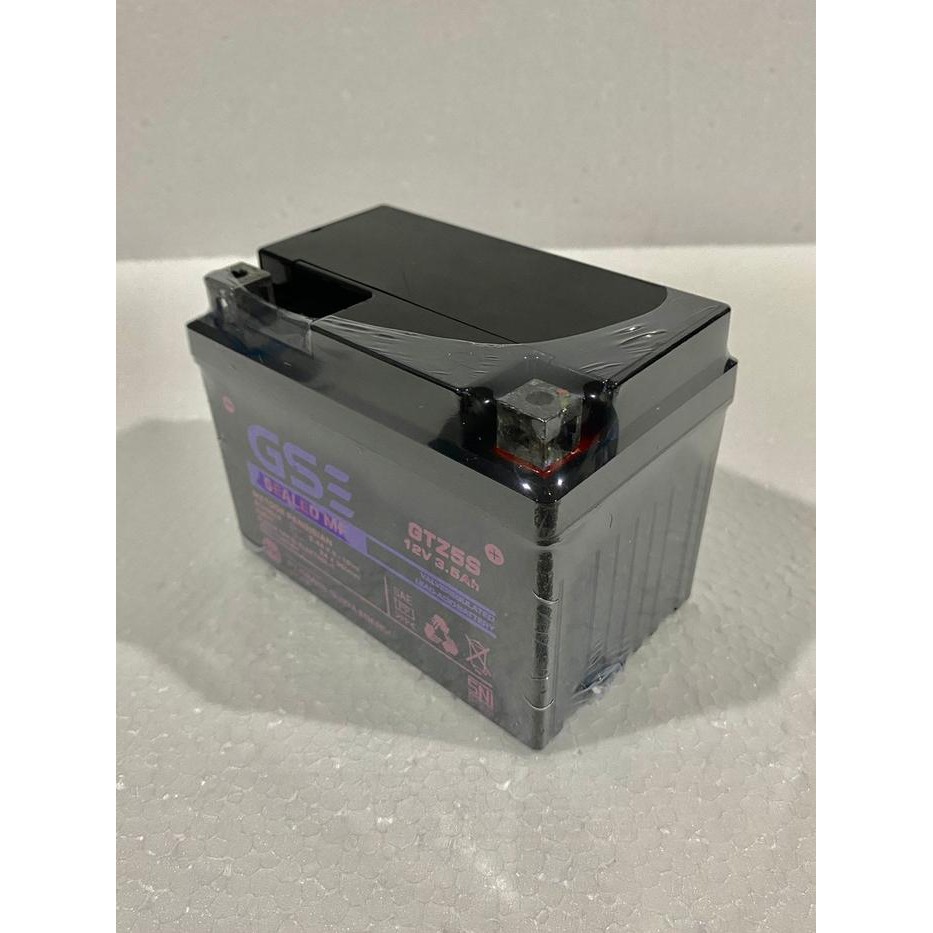 Jual aki motor GS GTZ5S 12volt 3,5ampere aki kering rans | Shopee Indonesia