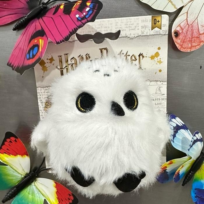 Jual Miniso Harry Potter Fridge Magnet Hedwig Plush Owl The Book of ...